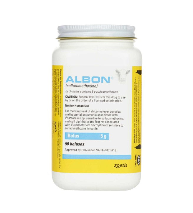 Albon Boluses for Cattle – Midwest Veterinary Service