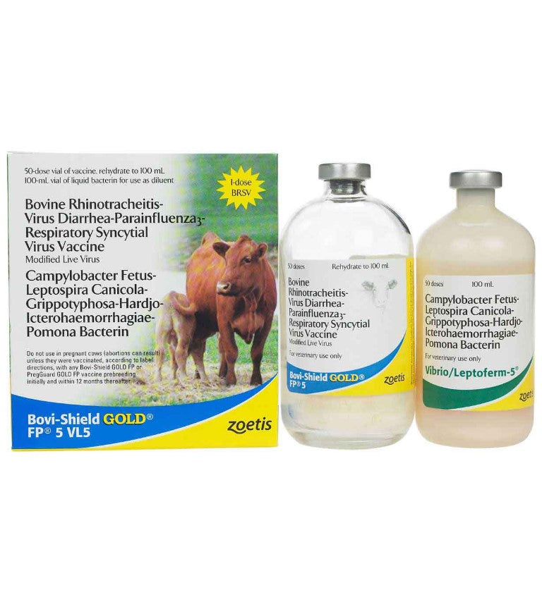 Bovi-Shield Gold FP5 VL5 Cattle Vaccine – Midwest Veterinary Service