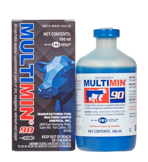 MultiMin 90 for Cattle – Midwest Veterinary Service