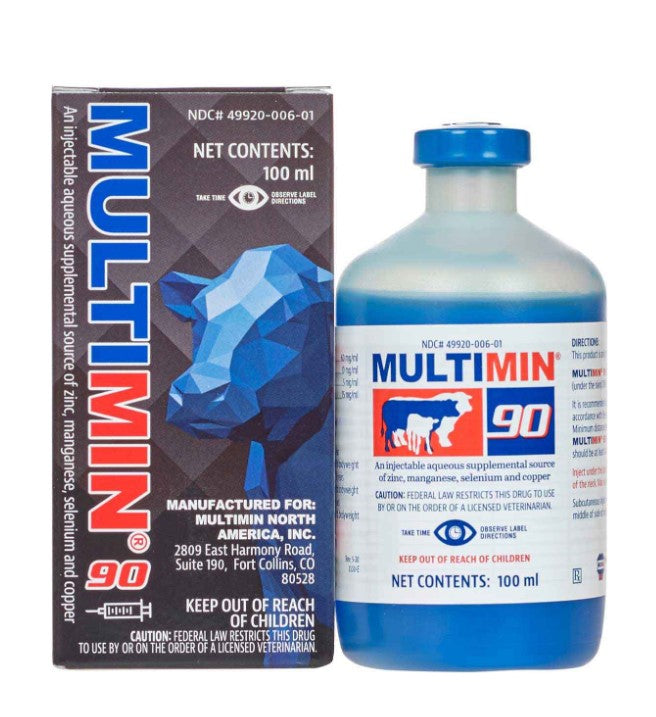 MultiMin 90 for Cattle – Midwest Veterinary Service