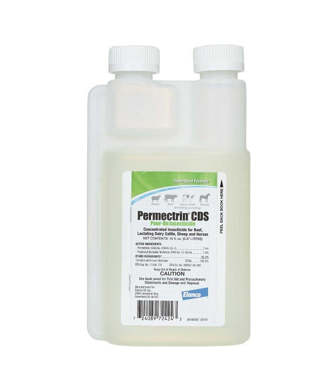 Permectrin CDS Pour-On Concentrated Insecticide – Midwest Veterinary ...
