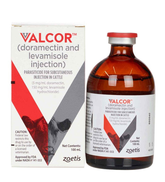 Valcor (Doramectin/Levamisole) Injection for Cattle – Midwest ...
